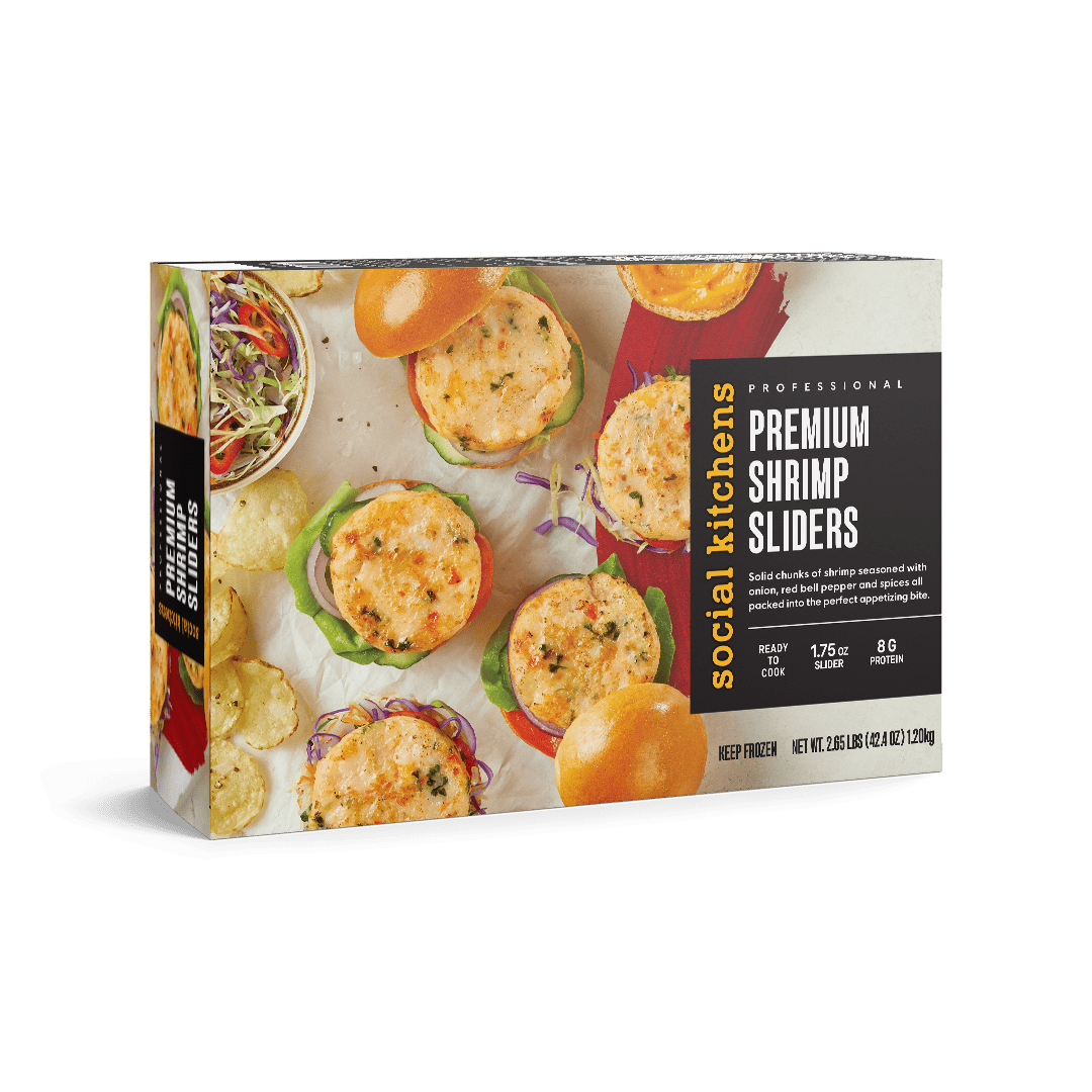 Premium Shrimp Sliders | Social Kitchens Professional