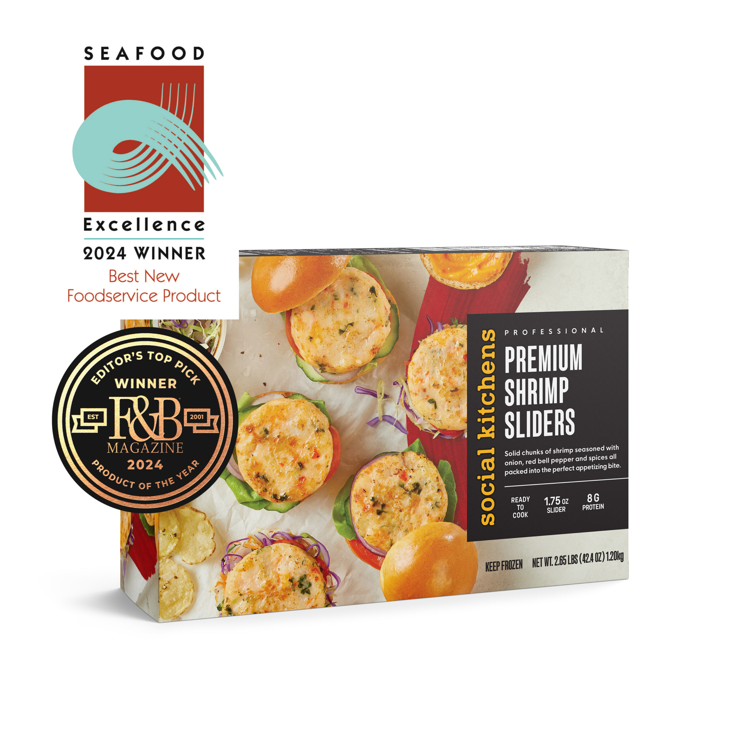 Premium Shrimp Sliders | Social Kitchens Professional
